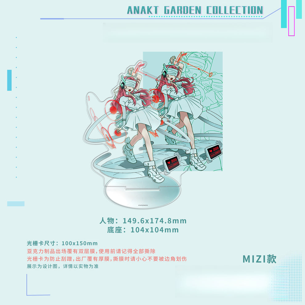 Alien Stage Anakt Garden Collection Acrylic Stand + Lenticular Postcar ...