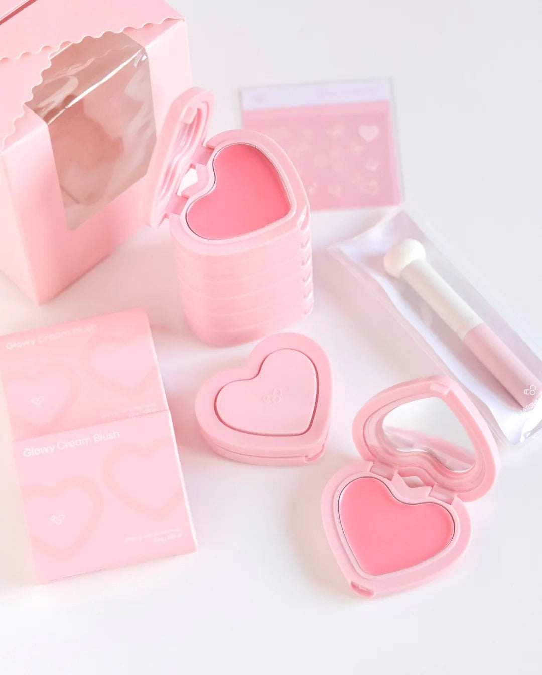 AOU GLOWY CREAM BLUSH (8COLORS)