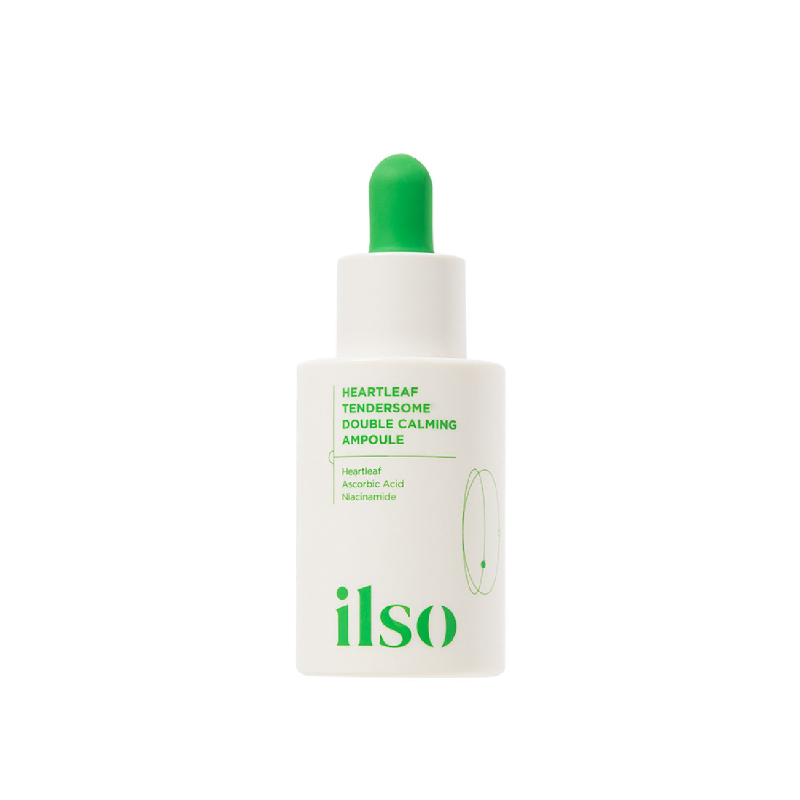 ilso Heartleaf Tendersome Double Calming Ampoule