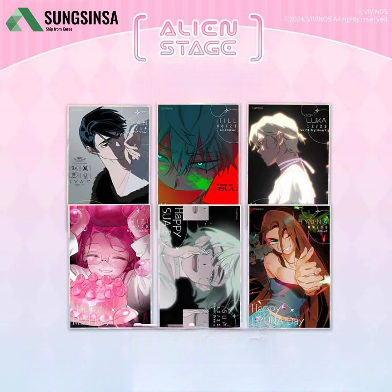 pre-order Alien Stage - New Year's Eve Season 2024 Birthday Color Pape