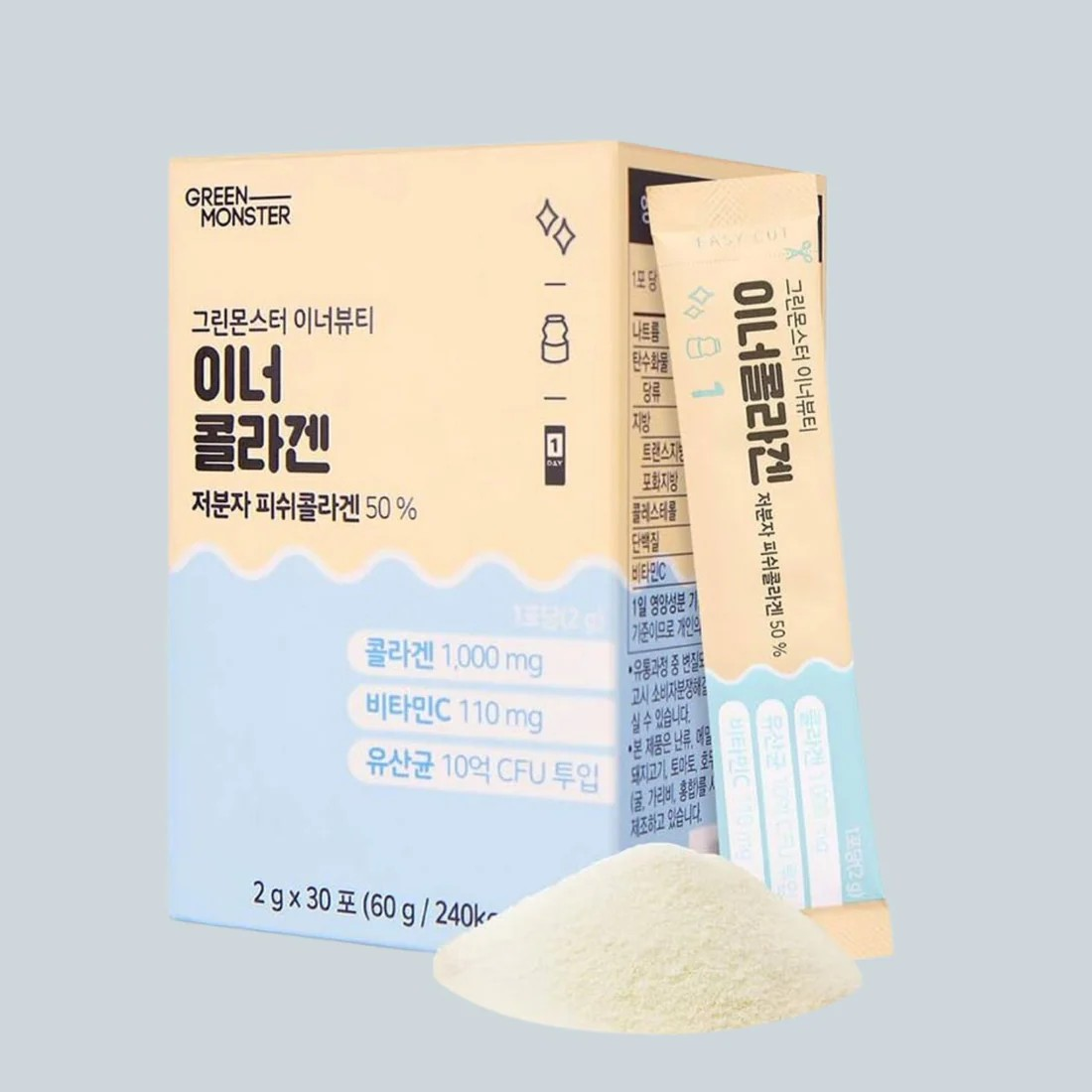 [Green Monster] Inner Collagen (2g*30ea) 240kcal