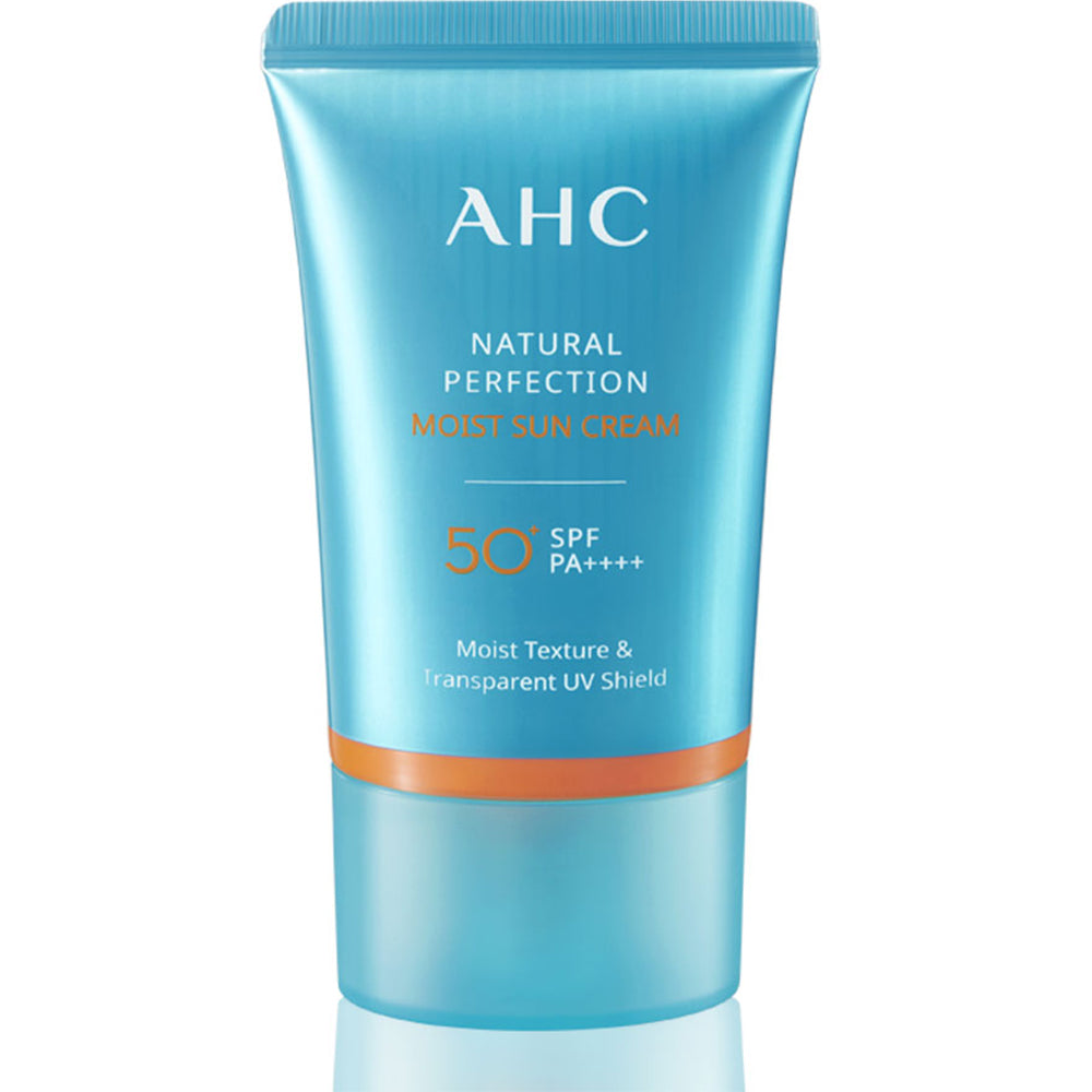 AHC Natural Perfection Moist Sun Cream SPF50 + PA++ 50ml | Best Price ...